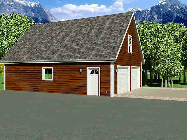 G196 26 X 36 Garage With Loft Pdf Files Mendon Cottage Books